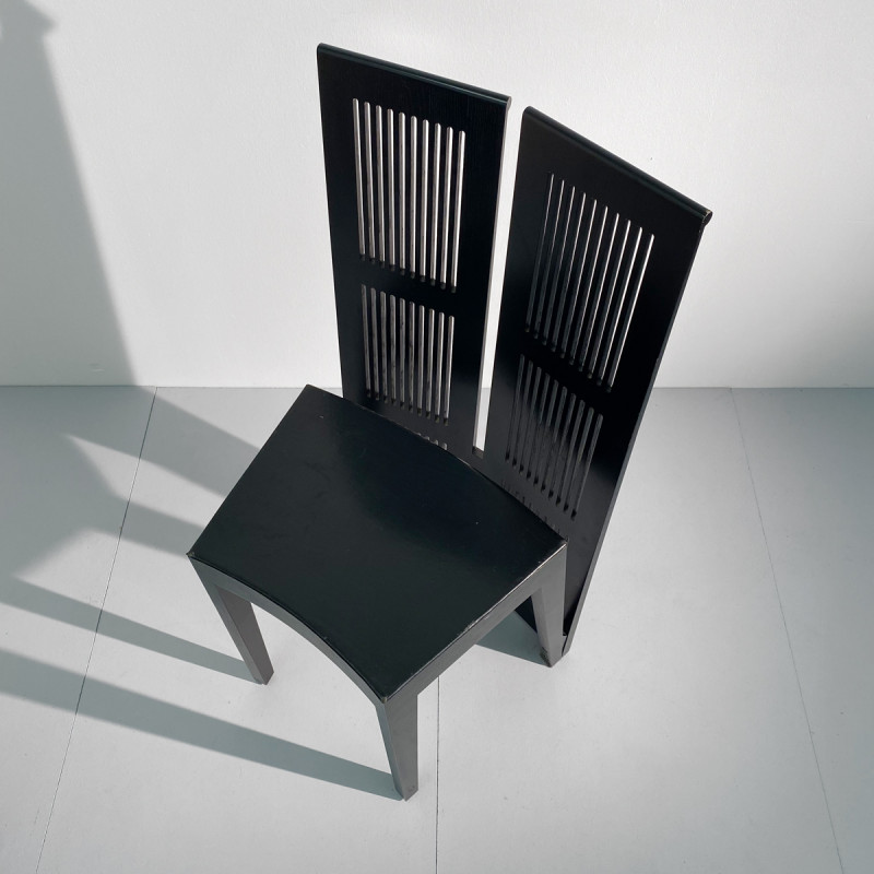 PPs Vintage Design | Set of 4 post-modern Lubekka chairs by Andrea ...